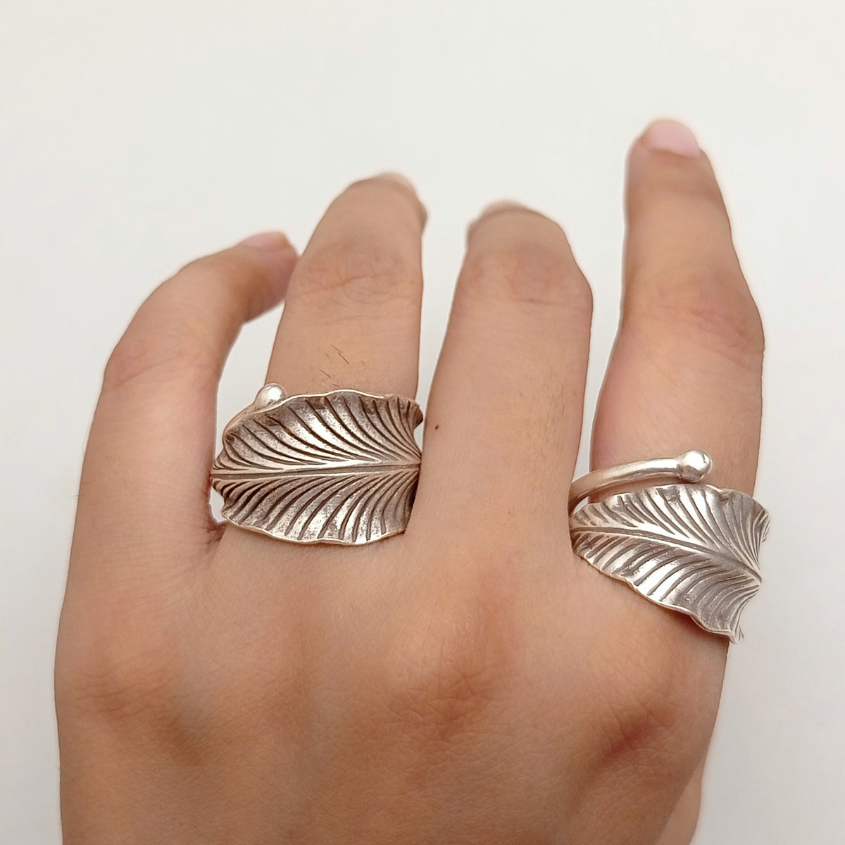 Leaf Ring – Silver Streak Store